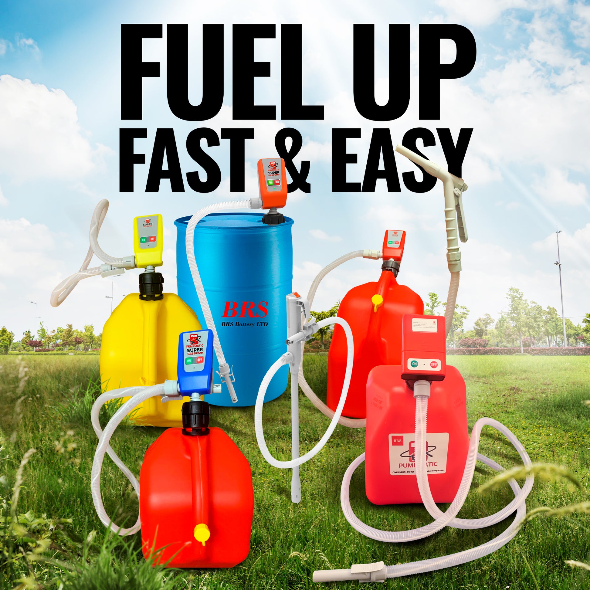 The Ultimate Guide to BRS Fuel Transfer Pumps: Top Models & Features | BRS Battery