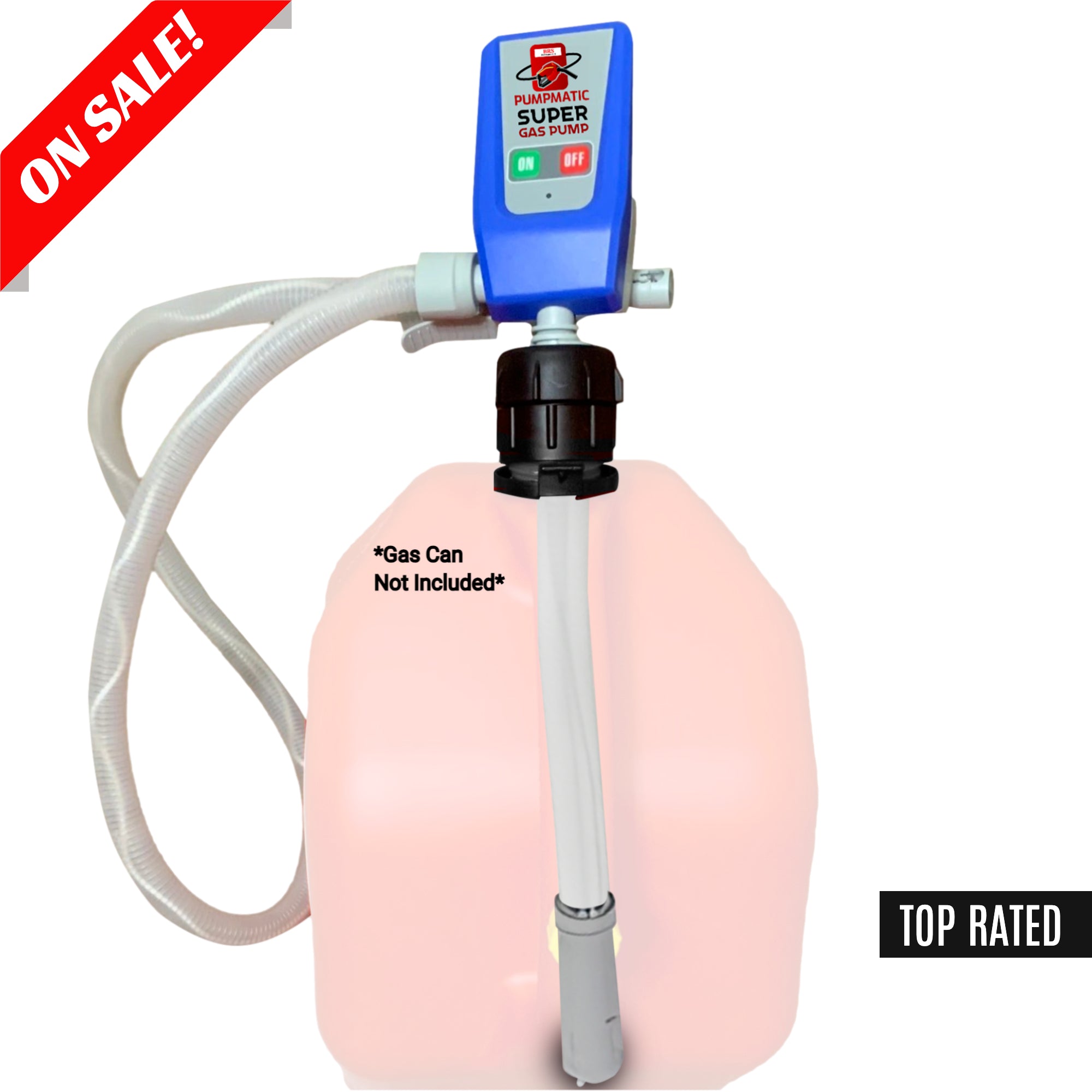 PumpMatic Super Gas Pump Fuel Transfer Pump for Gas, Diesel, Kerosene ...