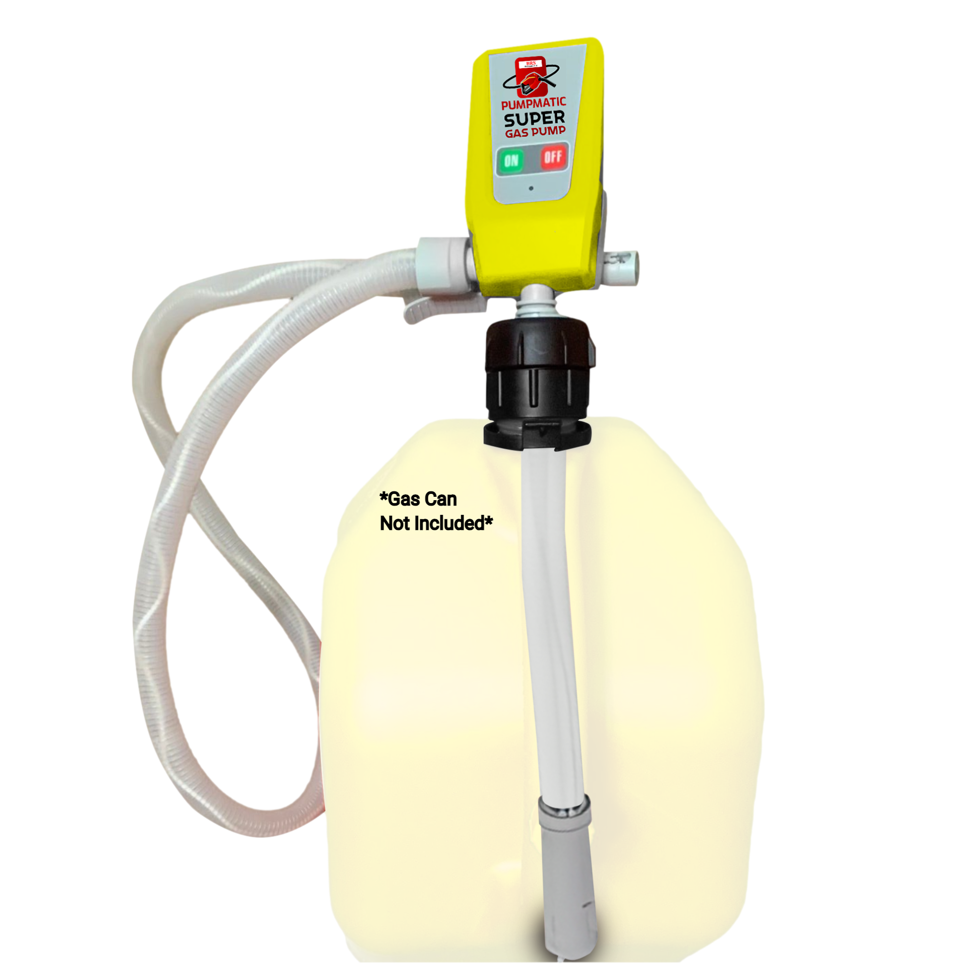 Diesel PumpMatic Super Gas Pump Fuel Transfer Pump + 3 Power Sources w ...