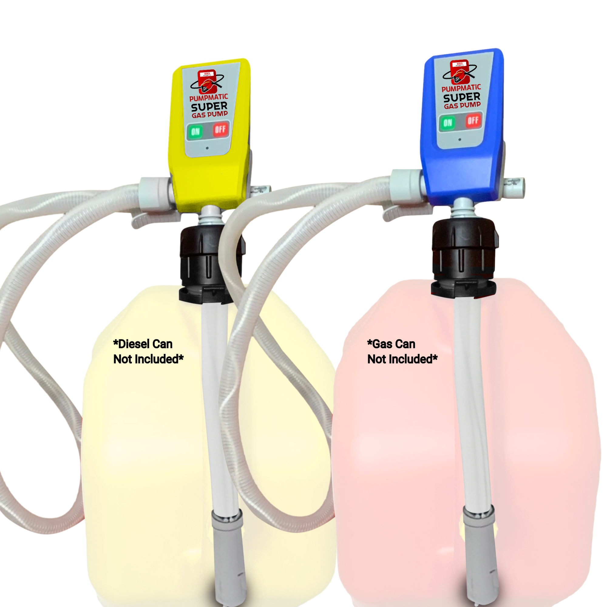 Gas & Diesel Pump Pack - PumpMatic Super Gas Pump Fuel Transfer Pump f ...