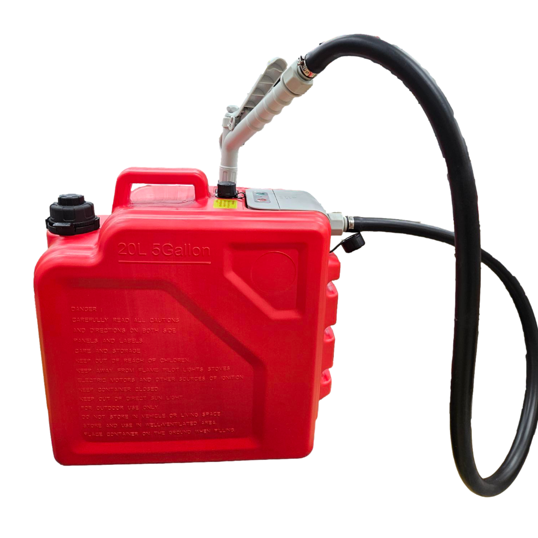 PumpMatic Portable Fuel Station – 5 Gal Fast Flow Fuel Pump | BRS Battery