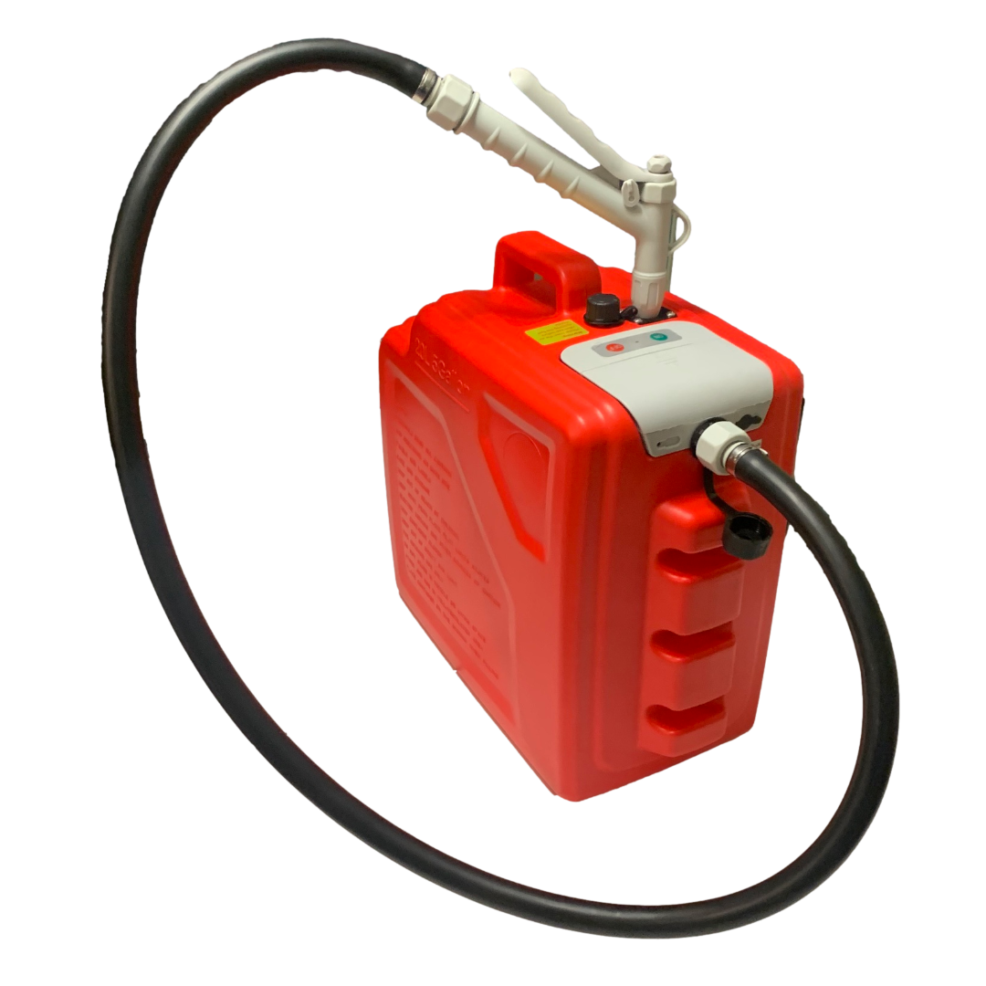 PumpMatic Portable Fuel Station – 5 Gal Fast Flow Fuel Pump | BRS Battery