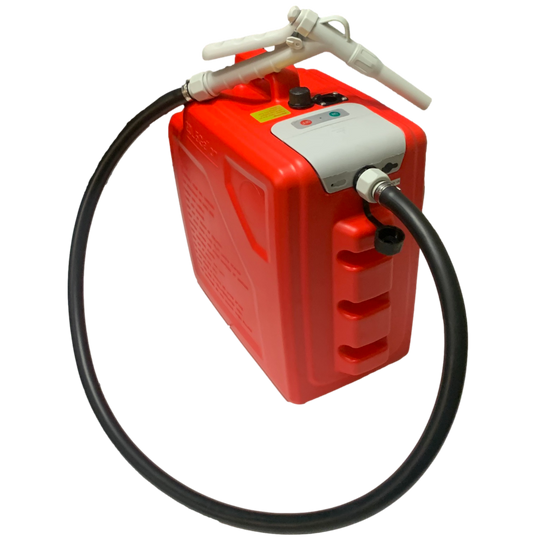 PumpMatic Portable Fuel Station – 5 Gal Fast Flow Fuel Pump | BRS Battery