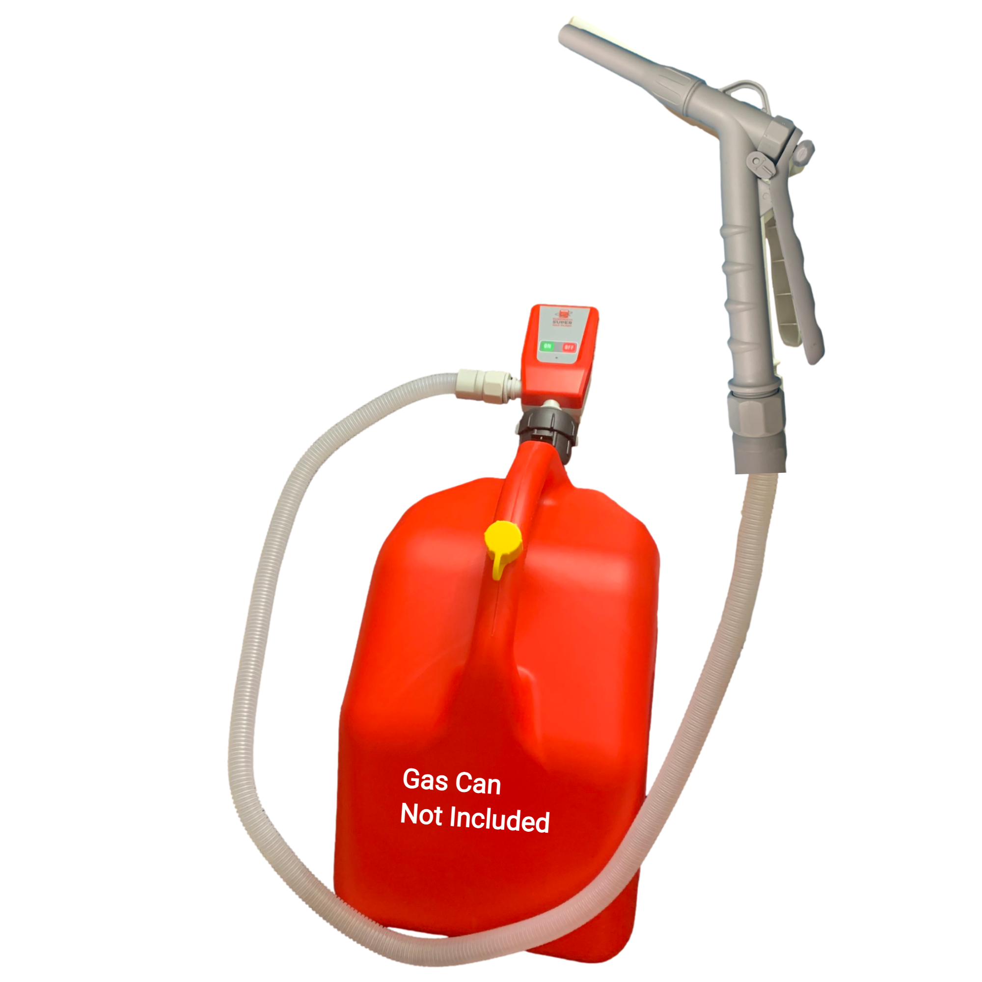 Battery Powered Fuel Transfer Pump with Flow Control Nozzle | BRS Battery
