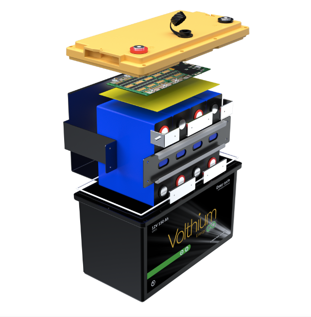 Volthium Lithium 12V 150AH BATTERY Deep Cycle | BRS Battery