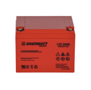 Enerwatt WPHR12-28 BATT AGM 12V 28A HIGH RATE 10-121-10198 | BRS Battery