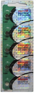 319 MAXELL WATCH BATTERY BUTTON CELL - 5 Pack | BRS Battery