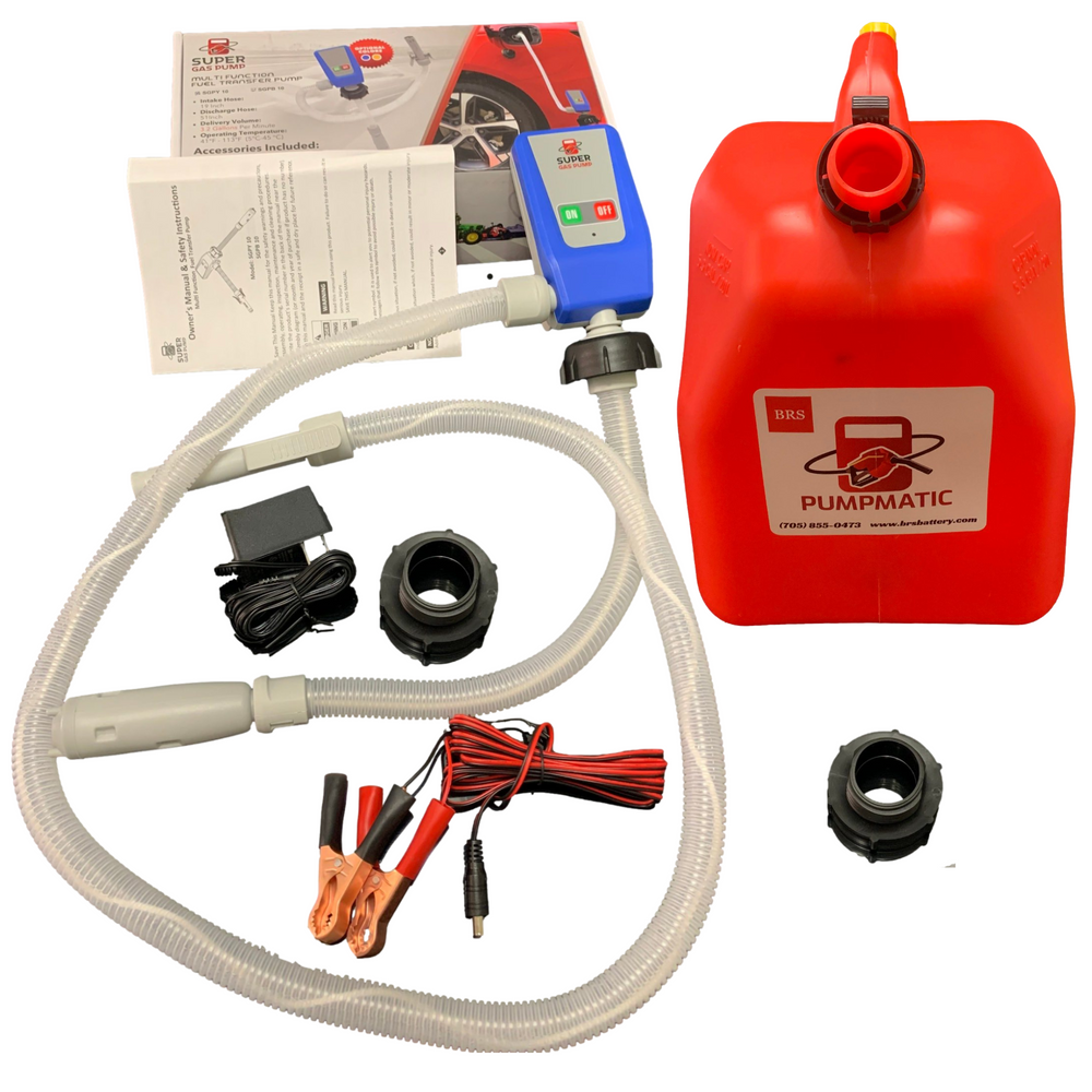 Gas Can PumpMatic Super Gas Pump + Jerry Can Combo Kit - Transfer Gas ...