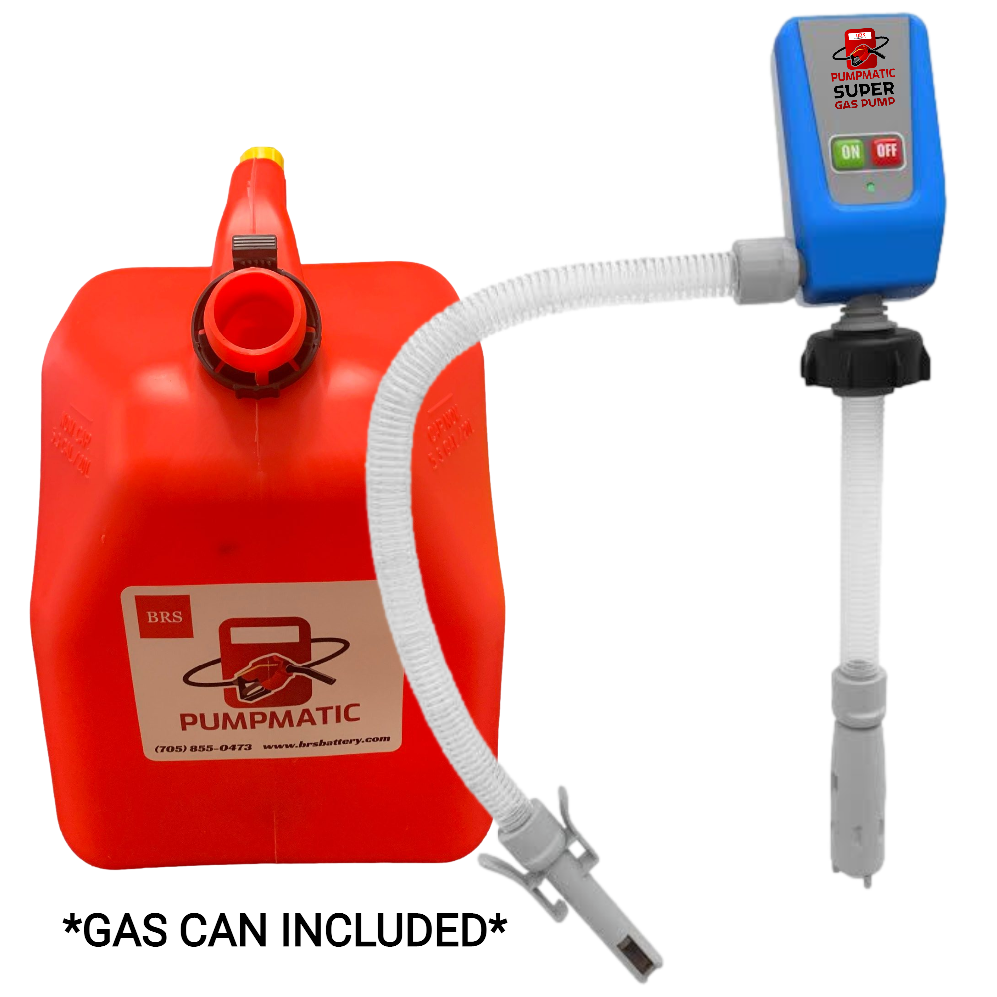 Gas Can PumpMatic Super Gas Pump + Jerry Can Combo Kit - Transfer Gas ...