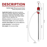 TeraPump - TRDRUM30 Heavy Duty Drum Pump | BRS Battery